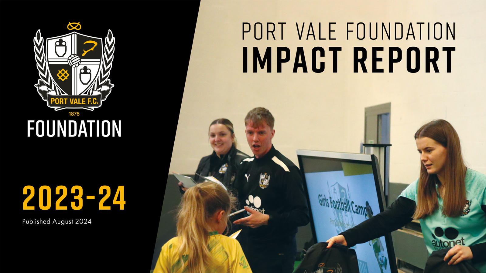 Port Vale Foundation release 2023/24 Impact Report | Port Vale FC