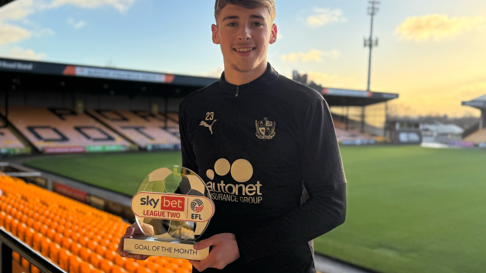 Jack Shorrock claims Sky Bet League Two Goal of the Month for November ...