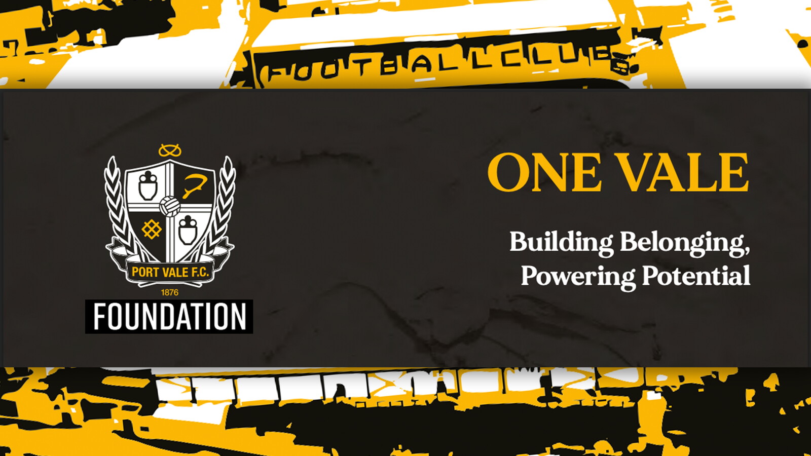 Port Vale Foundation Launches New Strategy | Port Vale FC