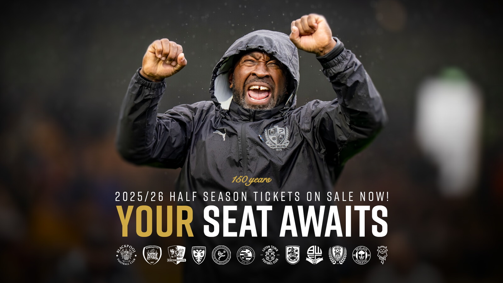 Half-season tickets on sale now! | Port Vale FC