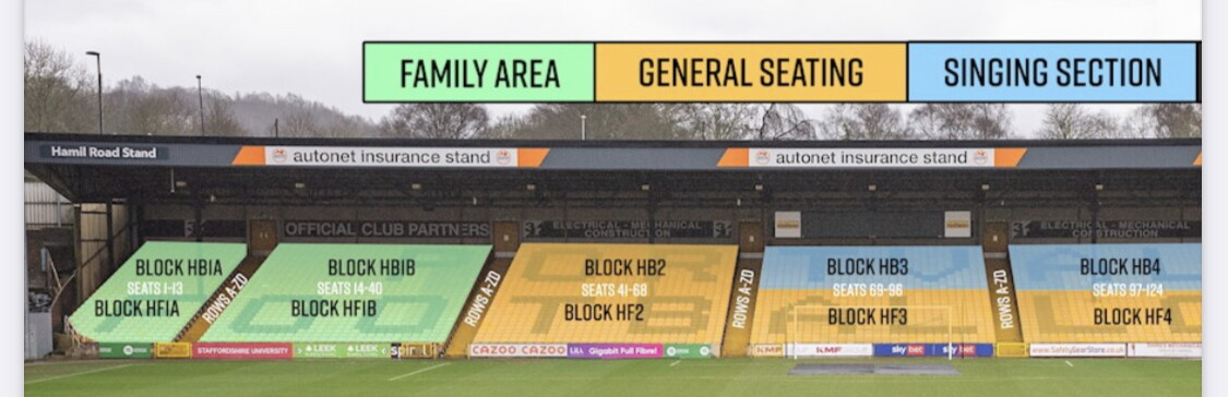 Season ticket prices frozen for second consecutive season! | Port Vale FC