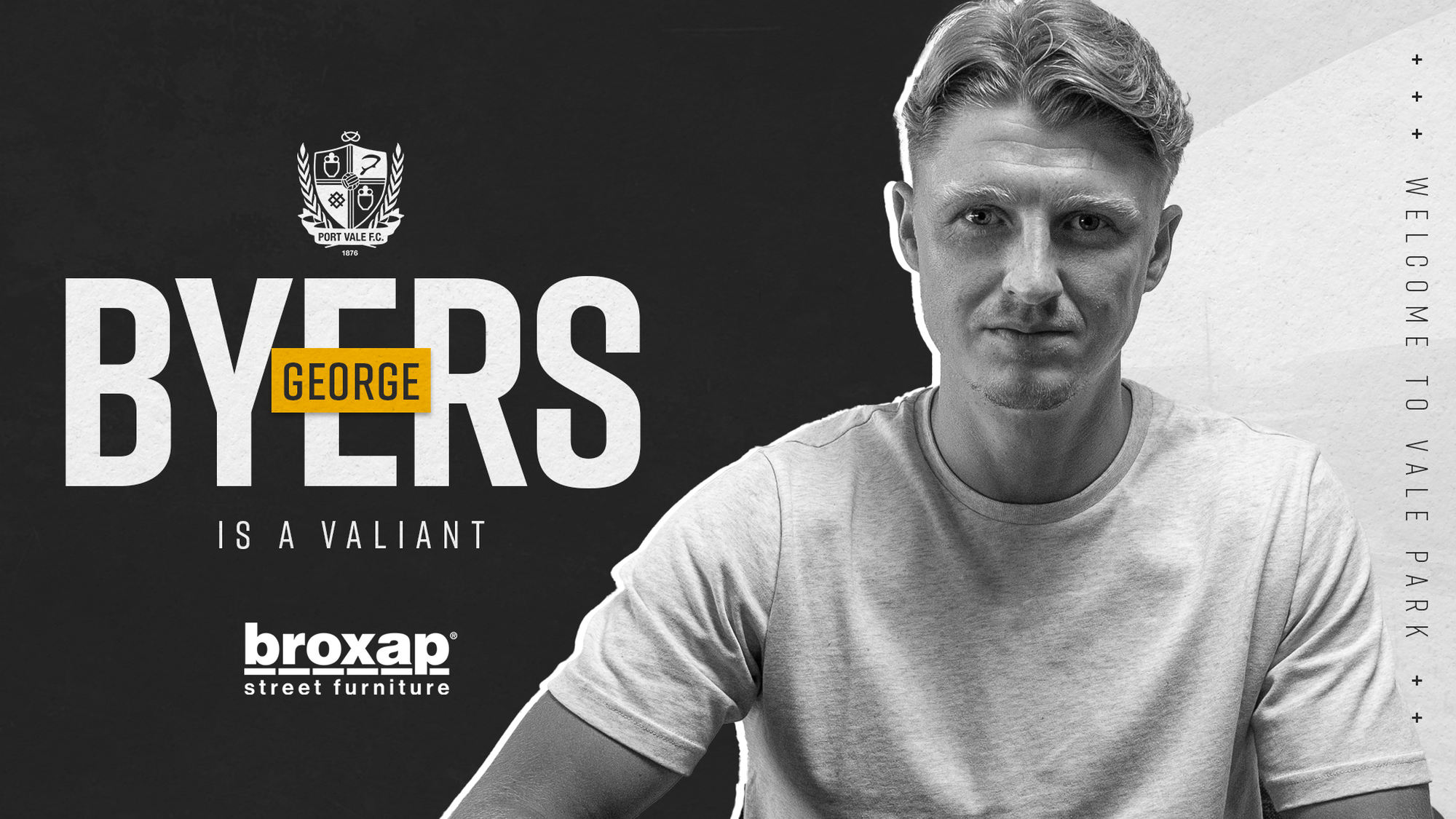 George Byers is a Valiant | Port Vale FC