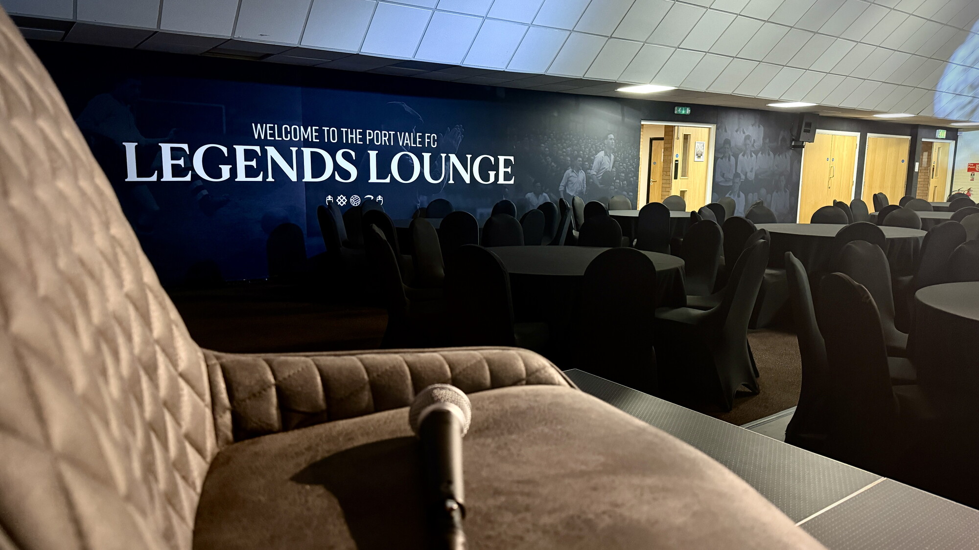 New-look Vale Park 'Legends Lounge' unveiled | Port Vale FC