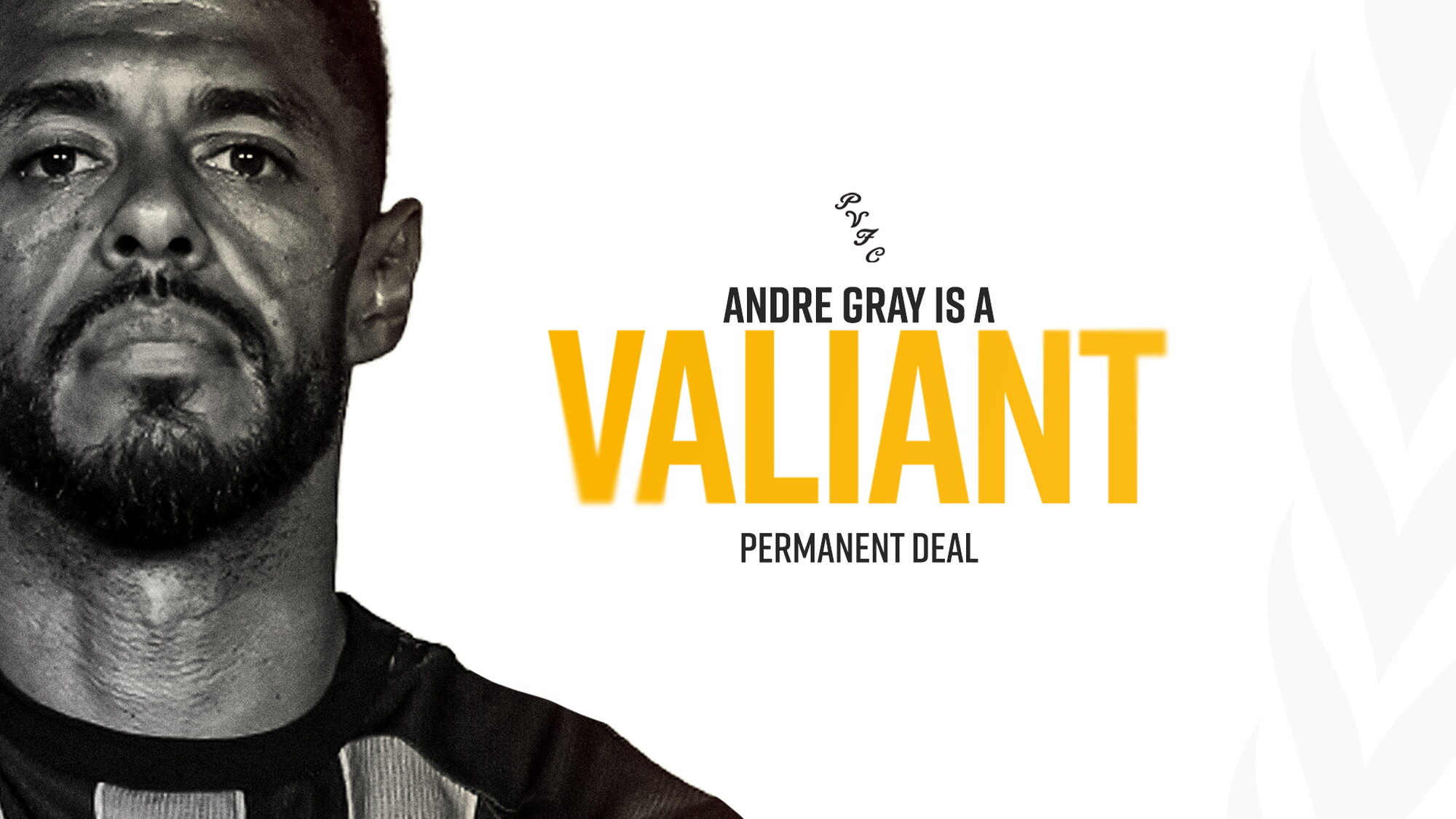 Andre Gray is a Valiant! | Port Vale FC