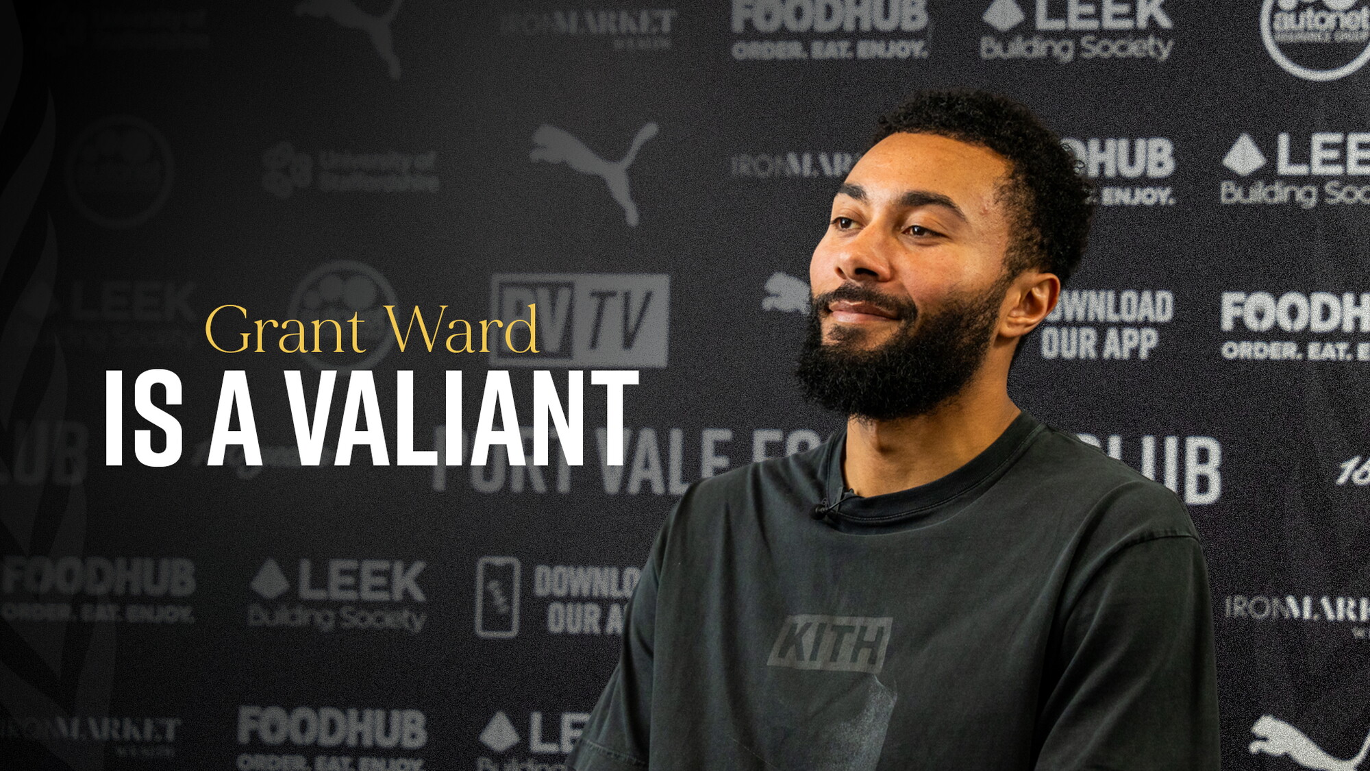 Grant Ward is a Valiant! | Port Vale FC