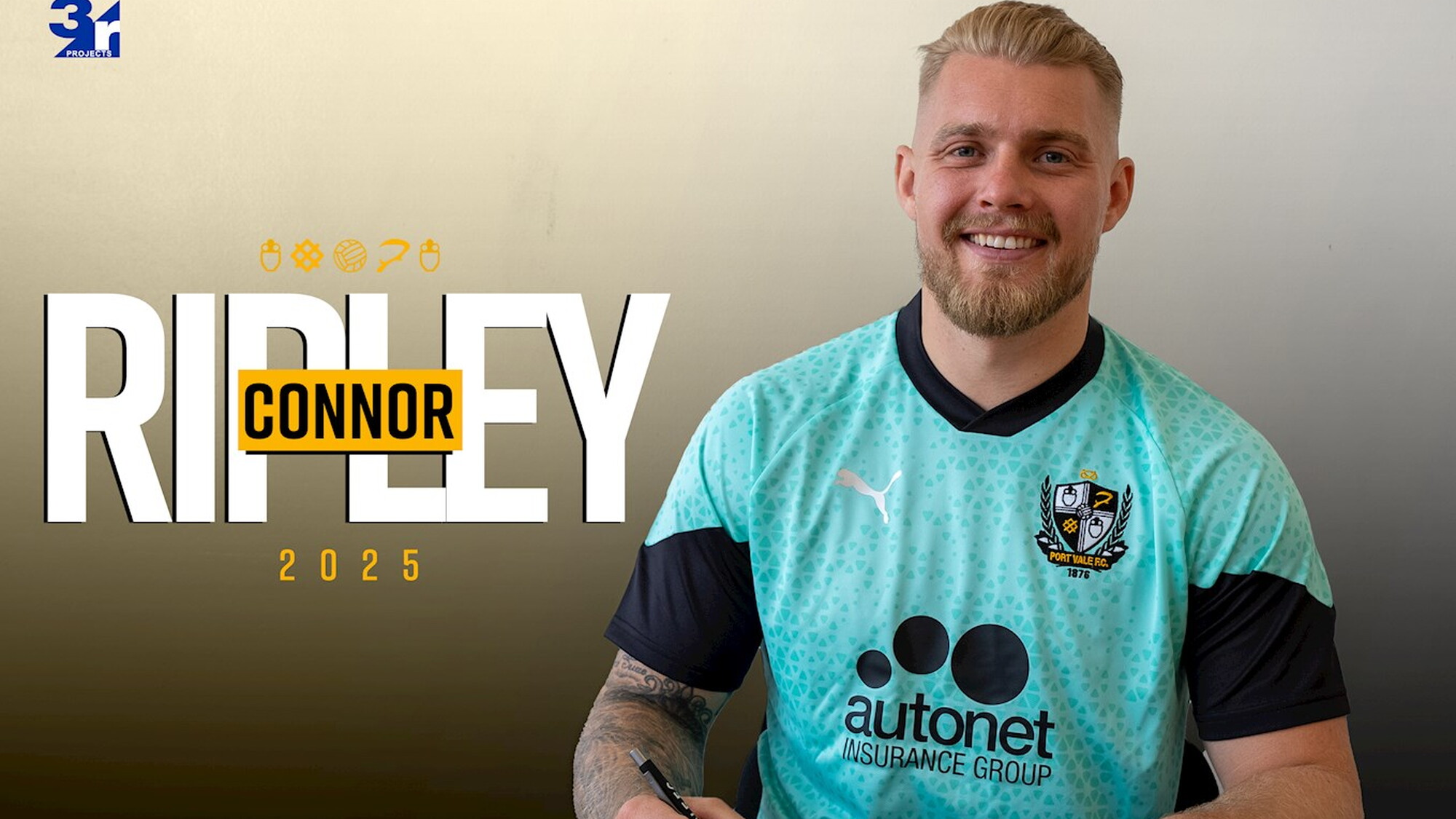 Connor Ripley is a Valiant | Port Vale FC