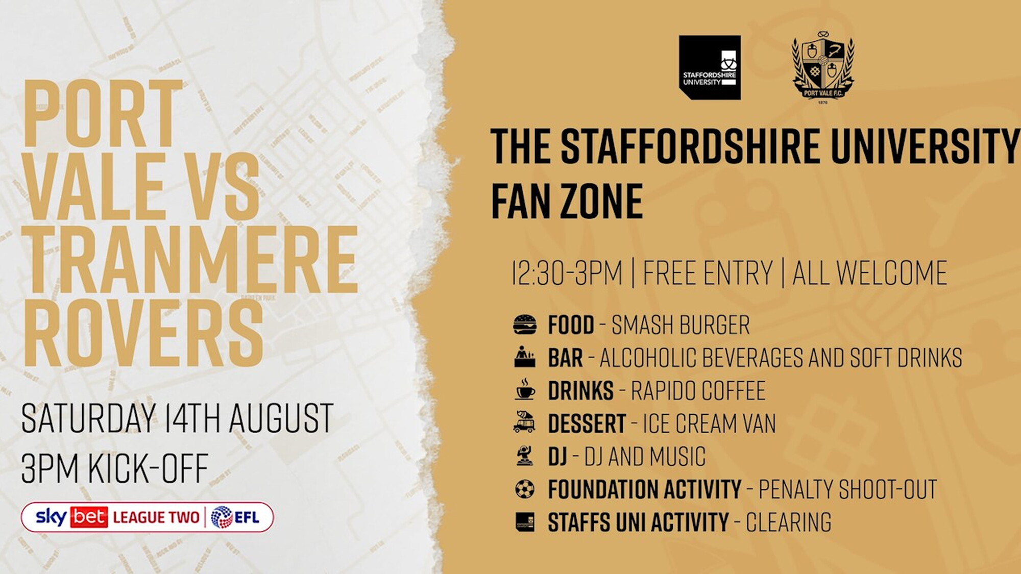 Welcome to the Port Vale Fan Zone | Port Vale FC