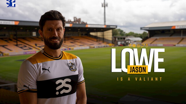 Jason Lowe joins the Valiants | Port Vale FC