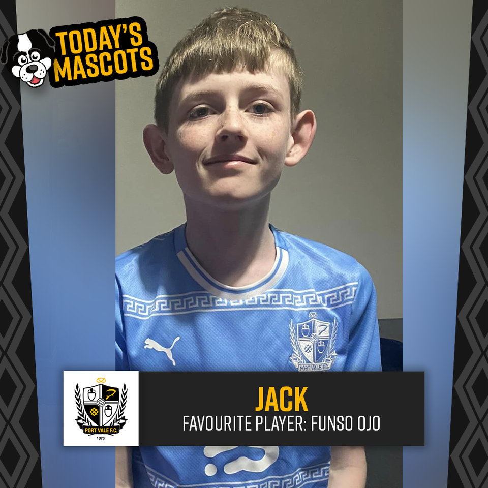 Meet Today's Mascots [Tranmere Rovers] | Port Vale FC