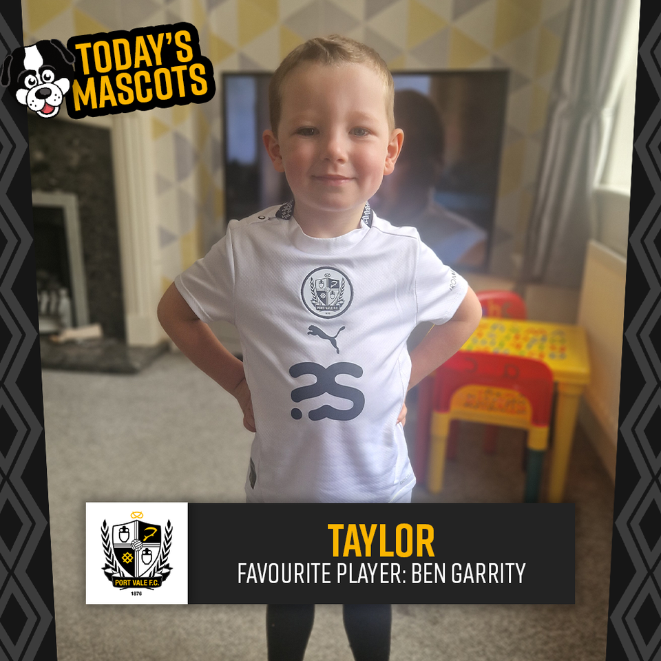 Meet Today's Mascots [Tranmere Rovers] | Port Vale FC