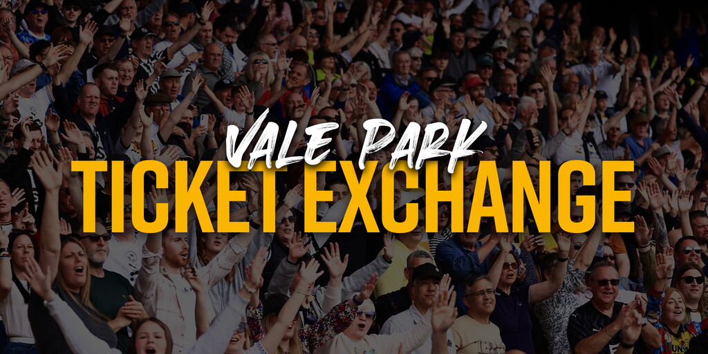 List YOUR season ticket on the PVFC Ticket Exchange | Port Vale FC