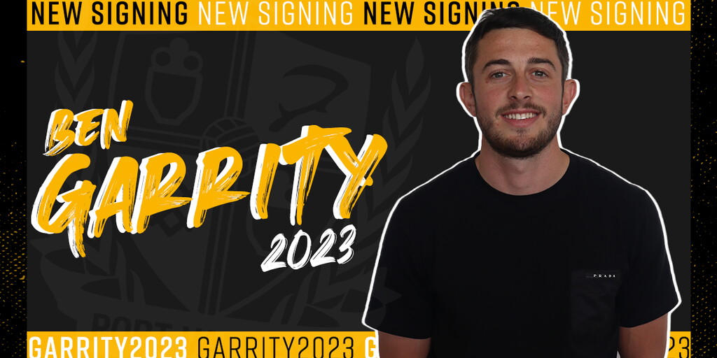Port Vale complete Ben Garrity signing | Port Vale FC