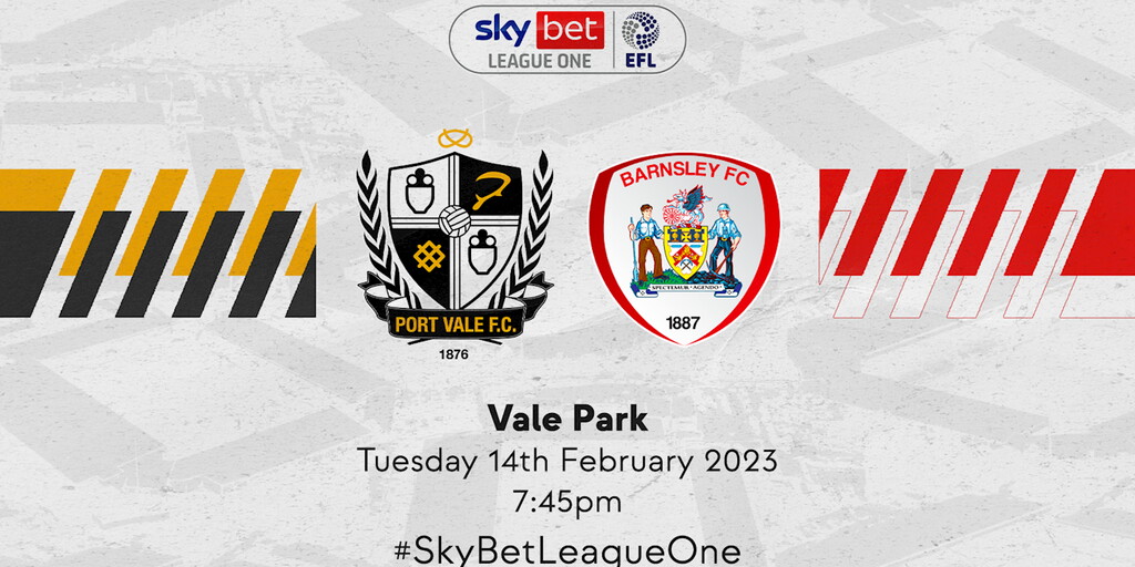 Matchday Information | Port Vale vs Barnsley | Port Vale FC